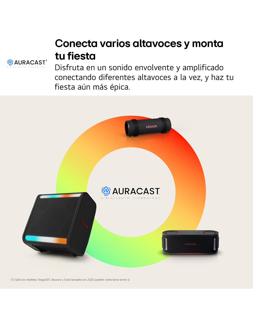 LG xboom Grab by will.i.am | Altavoz inalámbrico bluetooth| sonido ...