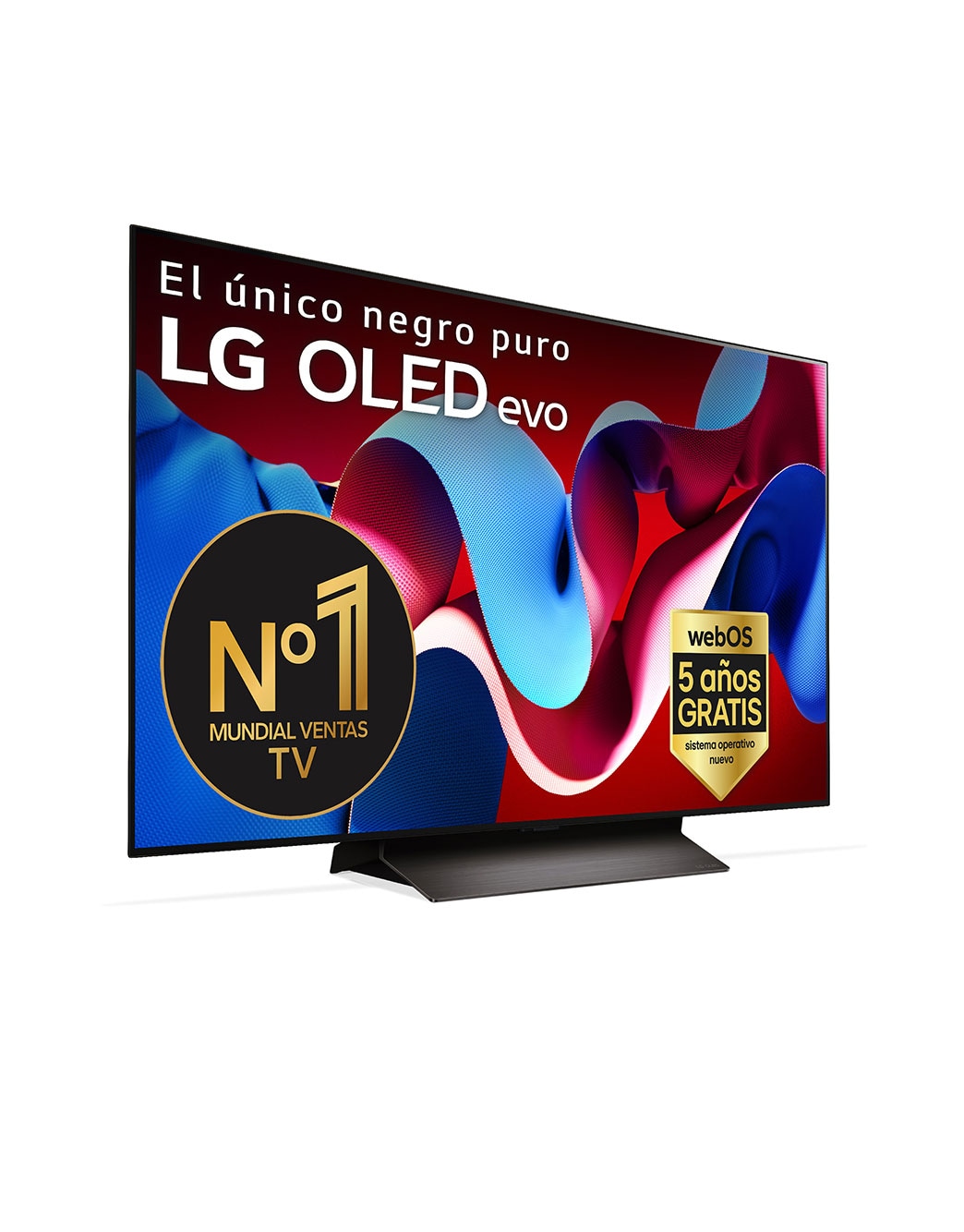 55 pulgadas Smart TV LG OLED evo AI C4 4K OLED55C44LA | LG ES | LG ES