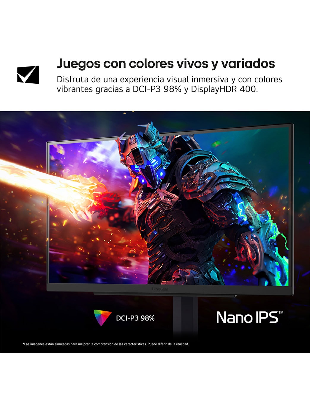 Monitor Gaming LG UltraGear™ QHD de 27 pulgadas y 200Hz ­ 27GS85Q-B | LG ES