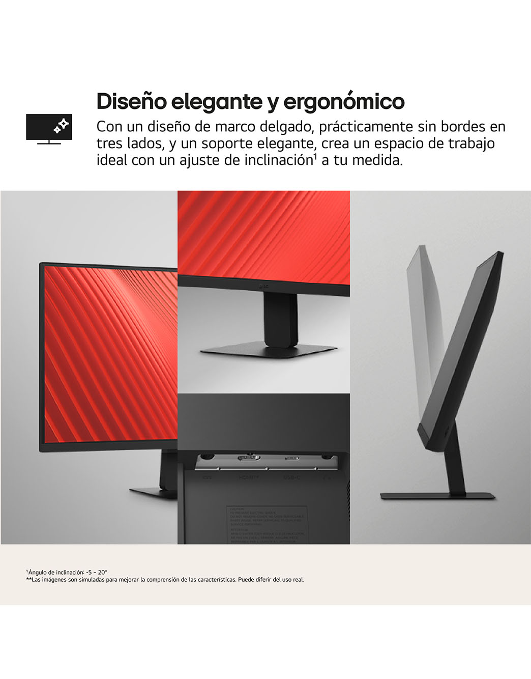 Monitor LG 27'', QHD, IPS, 100 hz, USB-C | LG ES