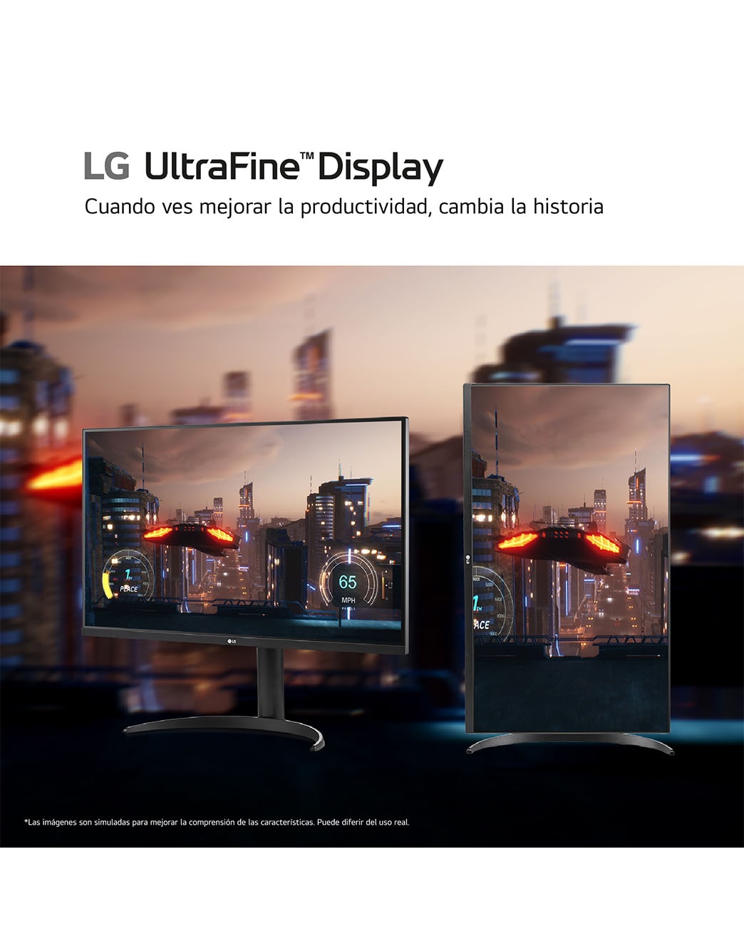 Monitor LG UltraFine 31.5'', VA, 4K UHD, Negro - 32UR550K-B | LG España