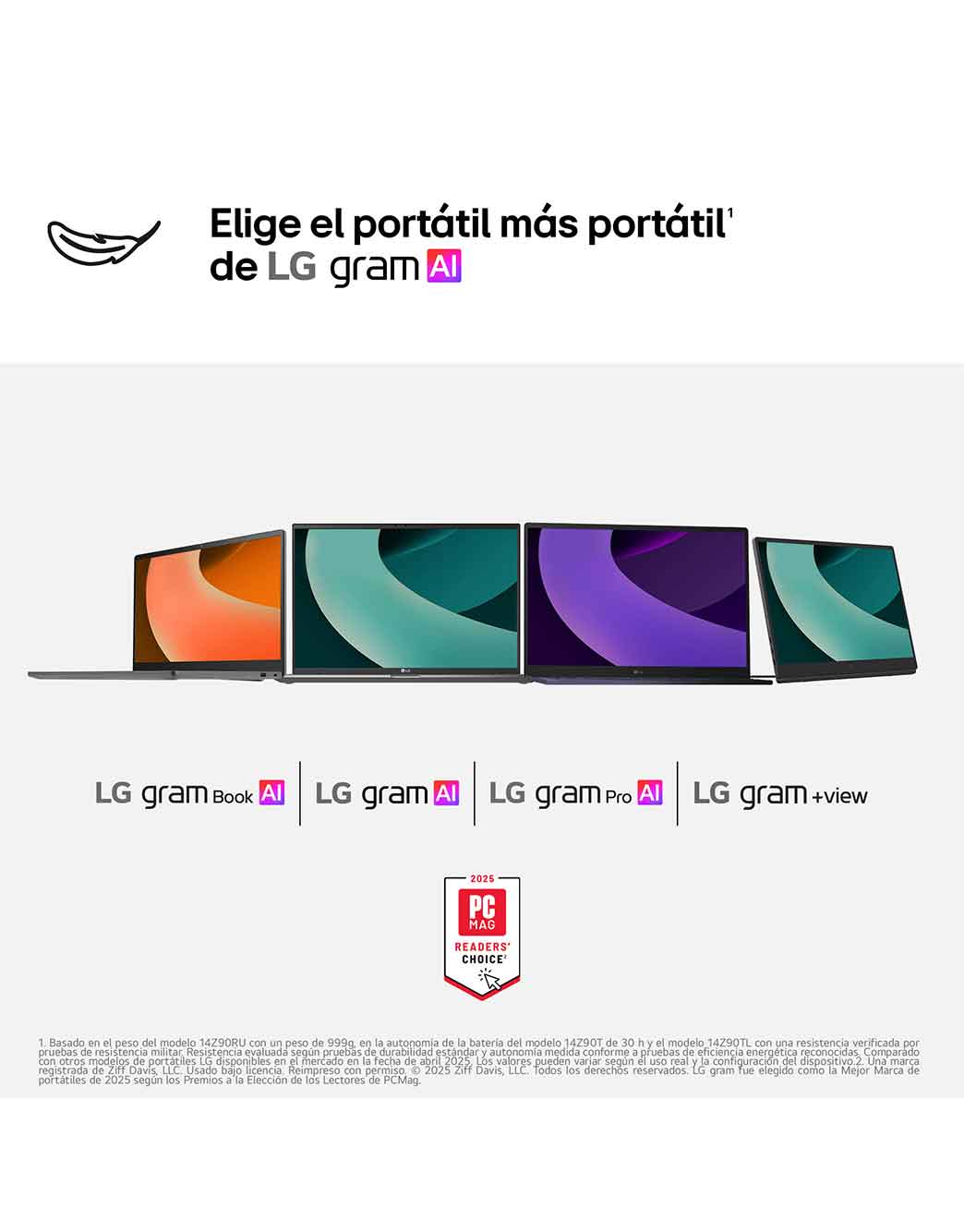 Portátil 16" LG gram pro 16Z90TR, Windows 11, Intel® Core™ Ultra7 , 32 ...