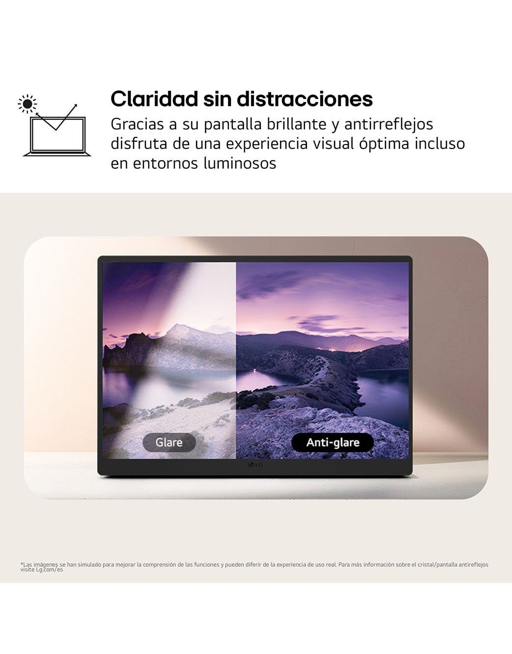 LG gram +view 17” | Lightweight portable monitor | WQXGA 16:10 Anti ...