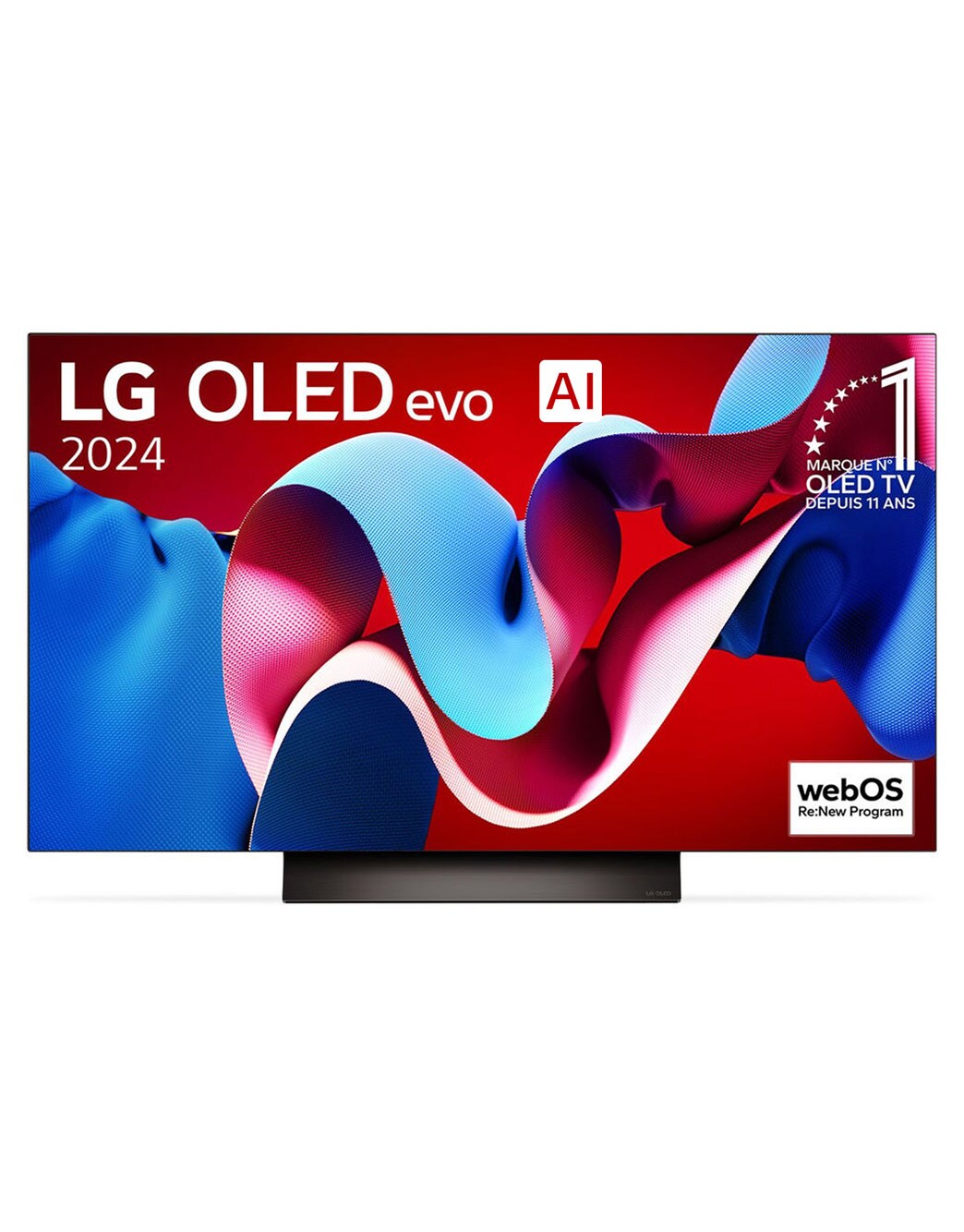Smart TV LG OLED evo AI 4K C4 2024 48 pouces - OLED48C46LA.AEU | LG FR