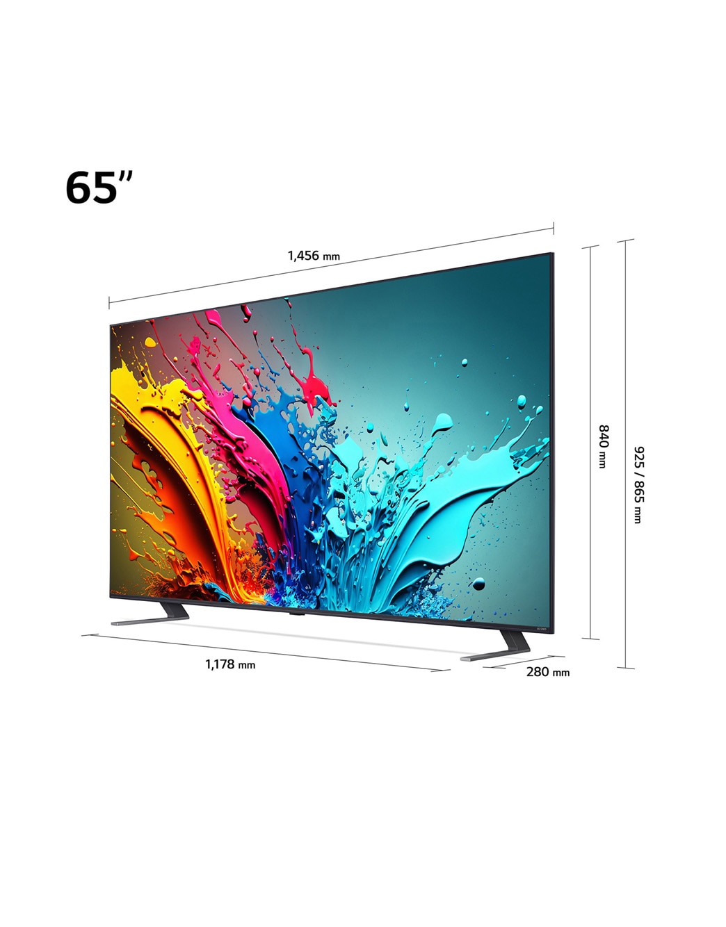 Smart TV LG QNED AI QNED85 4K 2024 65 pouces - 65QNED85T6C | LG FR