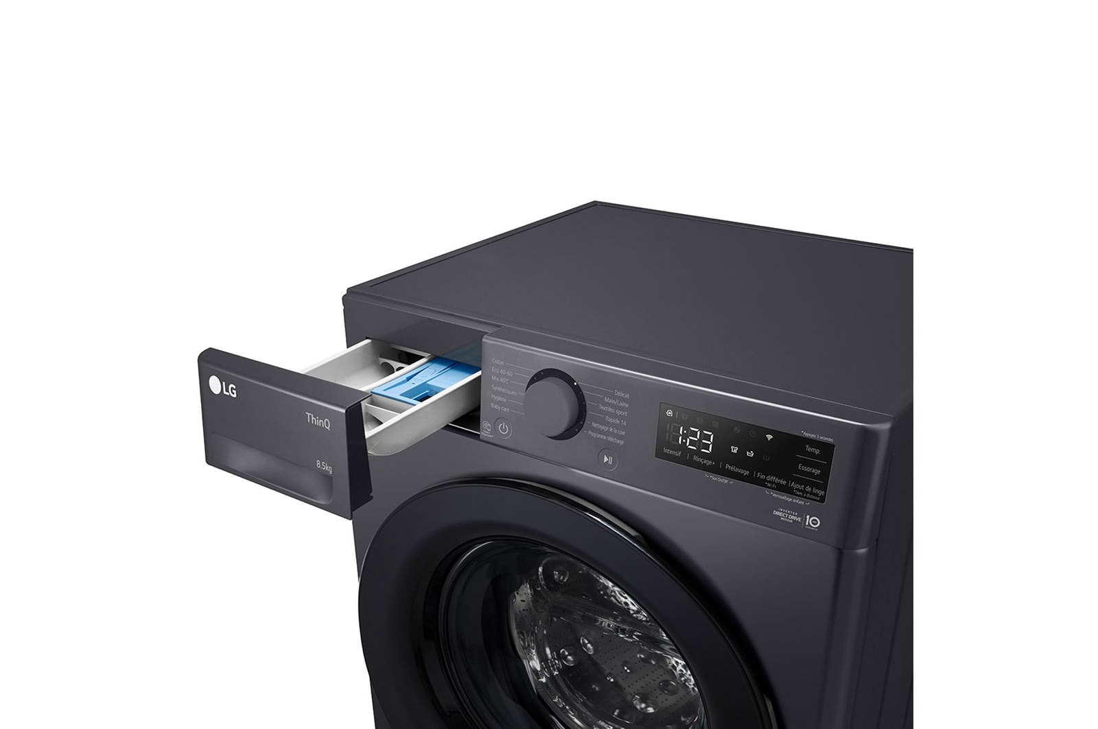 Lave-linge Inverter Direct Drive 8 kg - F84B15MBS | LG FR
