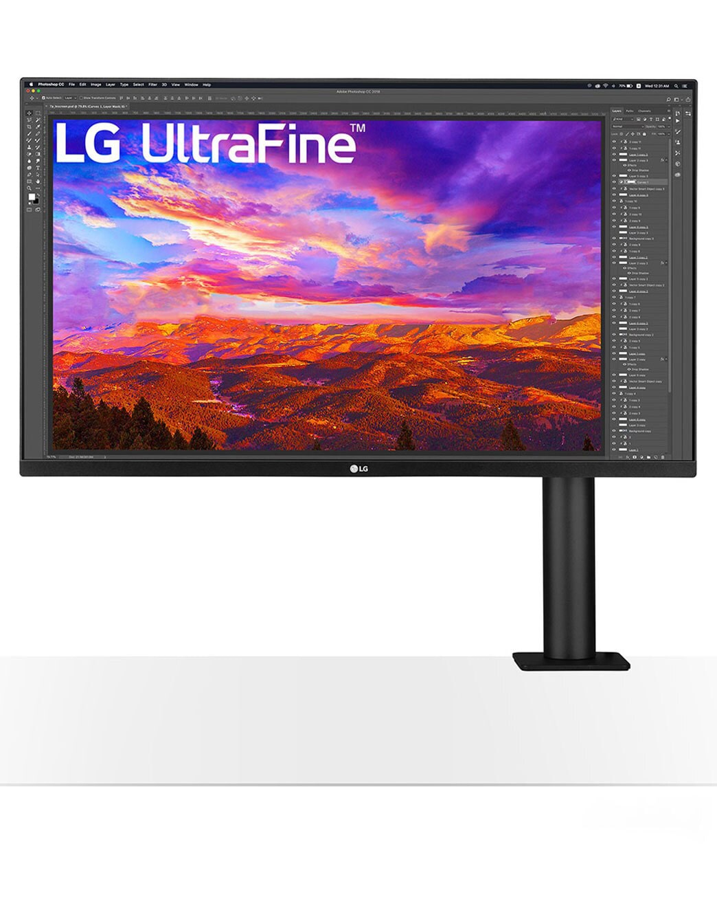 Moniteur 4K Ergo UltraFine™ 32" | IPS 16:9e | Résolution UHD 4K 3840 x ...
