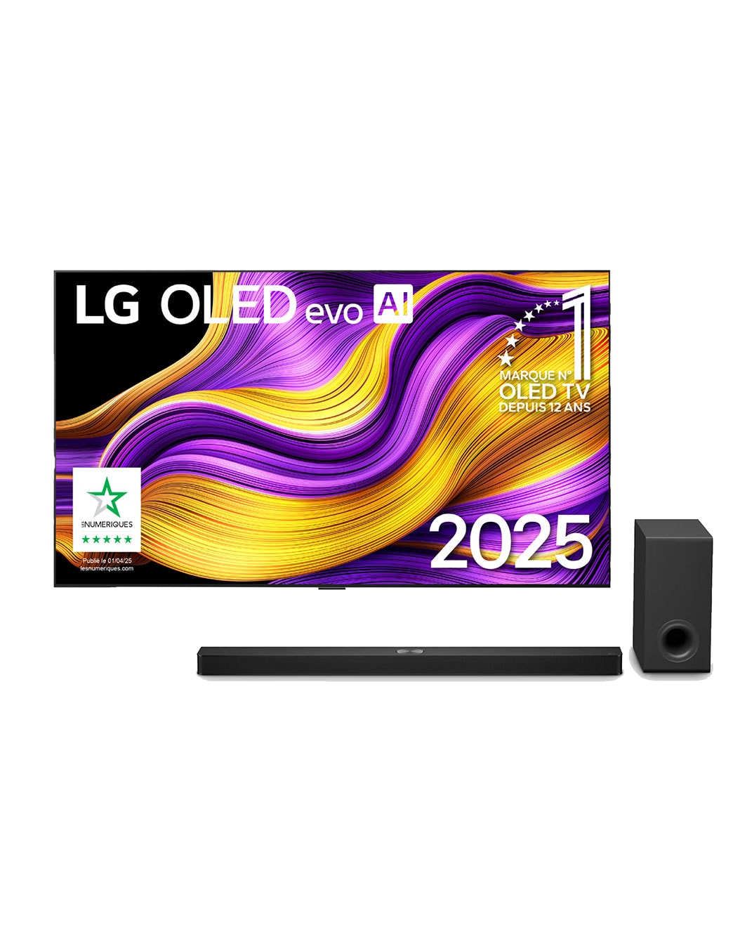 TV LG OLED evo G5 | 2024 | 77'' (195 cm) | 4K UHD | Processeur α11 AI ...