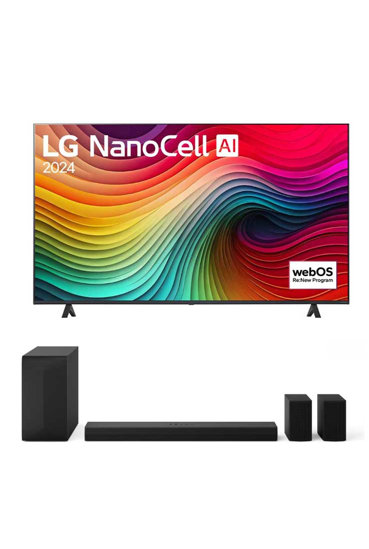 TV LG Nanocell | 2024 | 65'' (164 cm) | 4K UHD | α5 AI Processor 4K ...