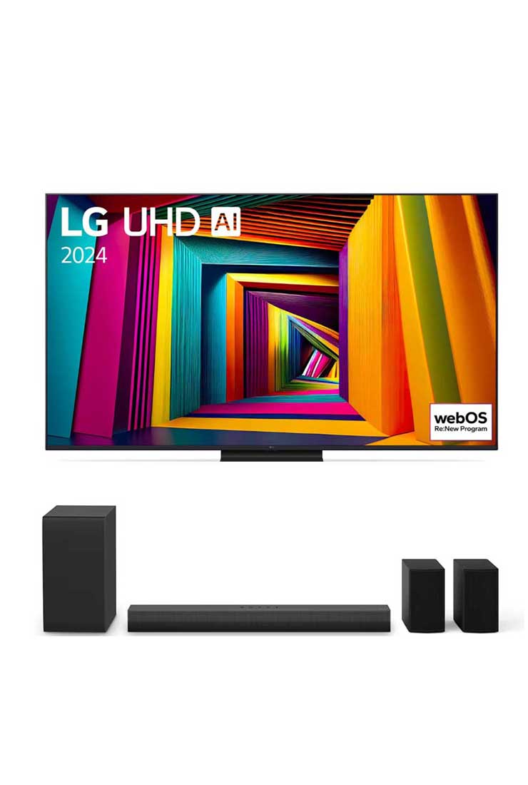 TV LG LED | 2024 | 65" (164 cm) | 4K UHD | Processeur α5 AI 4K Gen7 ...