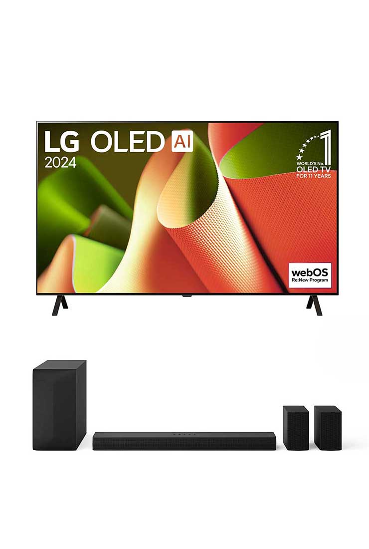 Smart TV LG OLED AI 4K B4 2024 65 pouces - LG OLED65B46LA.S60TR | LG France