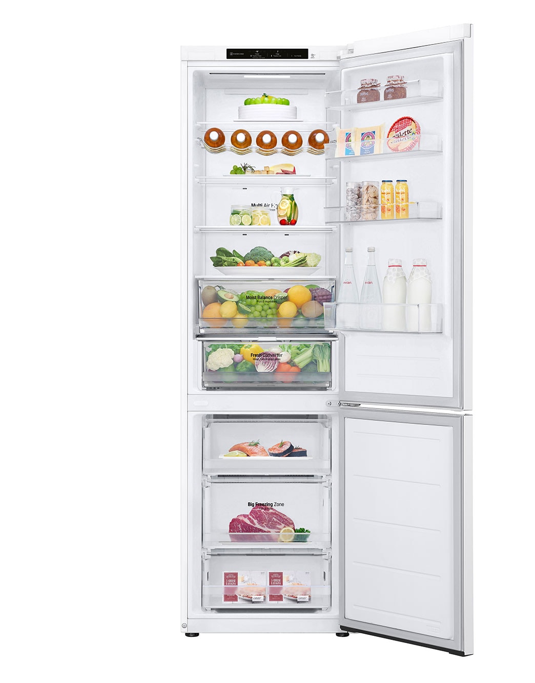 Réfrigérateur combiné GBV3200DSW 387L- LG GBV3200DSW | LG FR