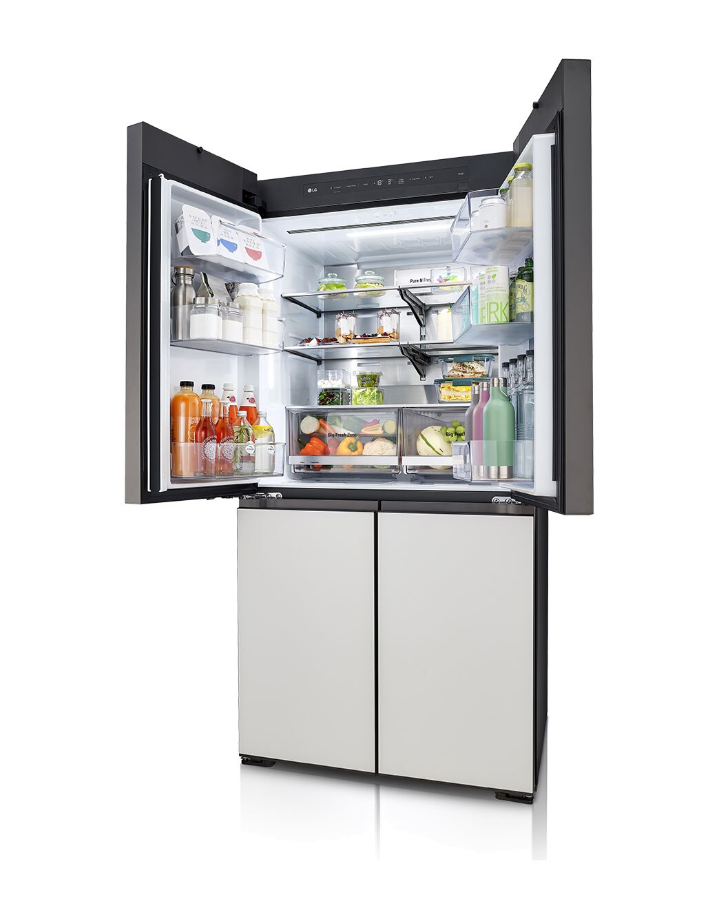 Réfrigérateur multi-portes MoodUP™ GMV960NNME | 617L | LG FR