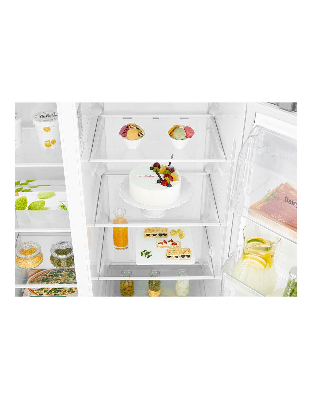 Réfrigérateur Américain | 591 L | Compresseur Linéaire | Moist Balance ...