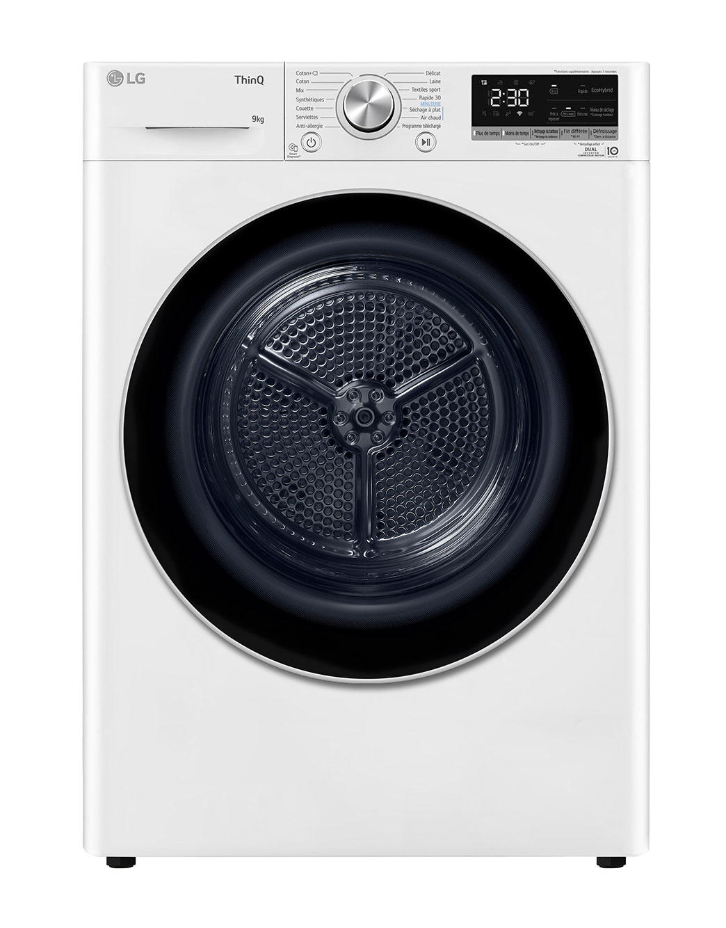 Sèche-linge DUAL Inverter - RH9V51WH | LG FR