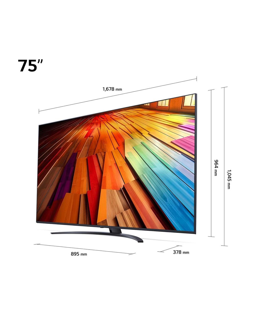 TV LG 4K UHD | 2024 | 75" (189 cm) | Processeur α5 AI 4K Gen7 | LG France