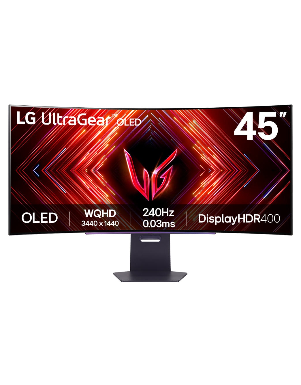 Moniteur gaming OLED 45" LG UltraGear™ 45GS95QE-B | LG FR