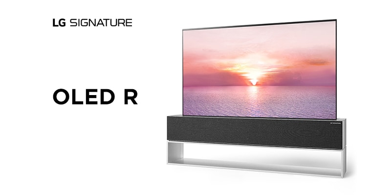 LG SIGNATURE Rollable OLED TV R | LG SIGNATURE