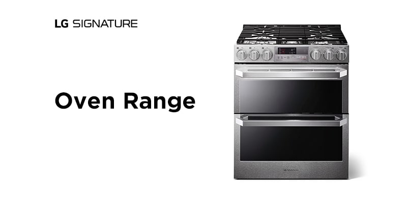LG SIGNATURE Oven Range | LG SIGNATURE