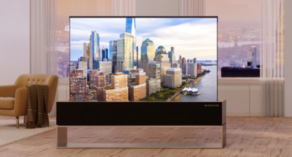 LG SIGNATURE Rollable OLED TV R | LG SIGNATURE