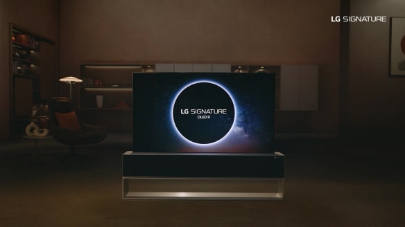 LG SIGNATURE Rollable OLED TV R | LG SIGNATURE