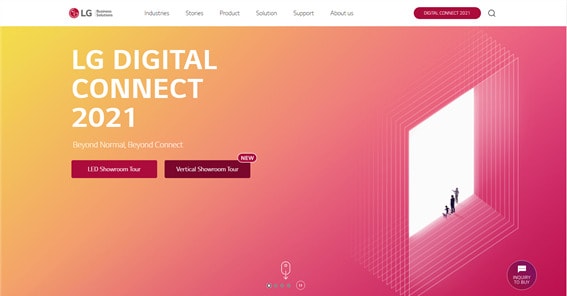 Digital Signage Solutions Take Virtual Center Stage | LG Global
