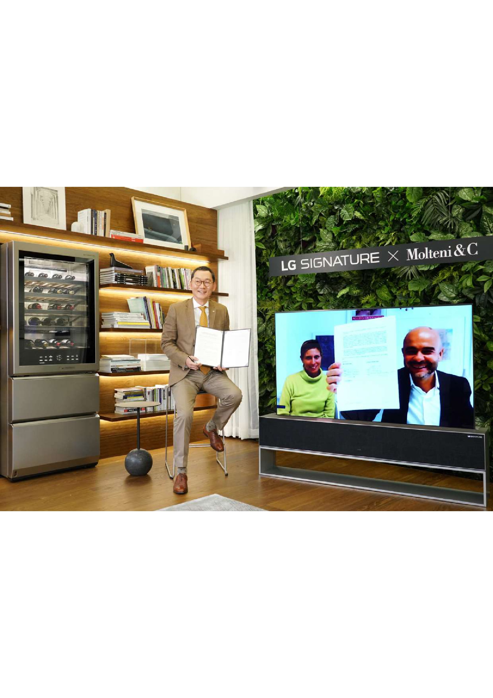 LG and Luxury Italian Lifestyle Brand Molteni&C Agree to Develop Future ...