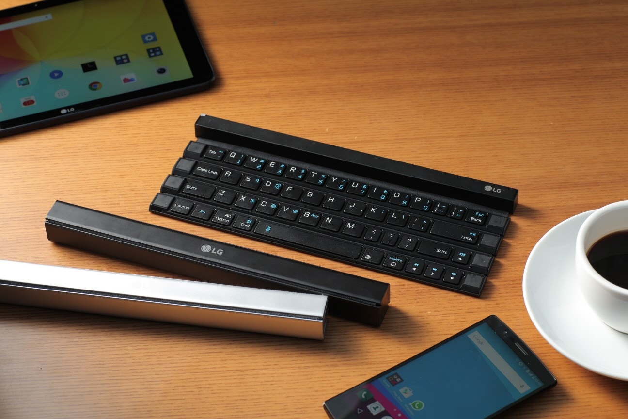 LG DEVELOPS FULL-SIZE KEYBOARD FOR POCKETS | LG Global