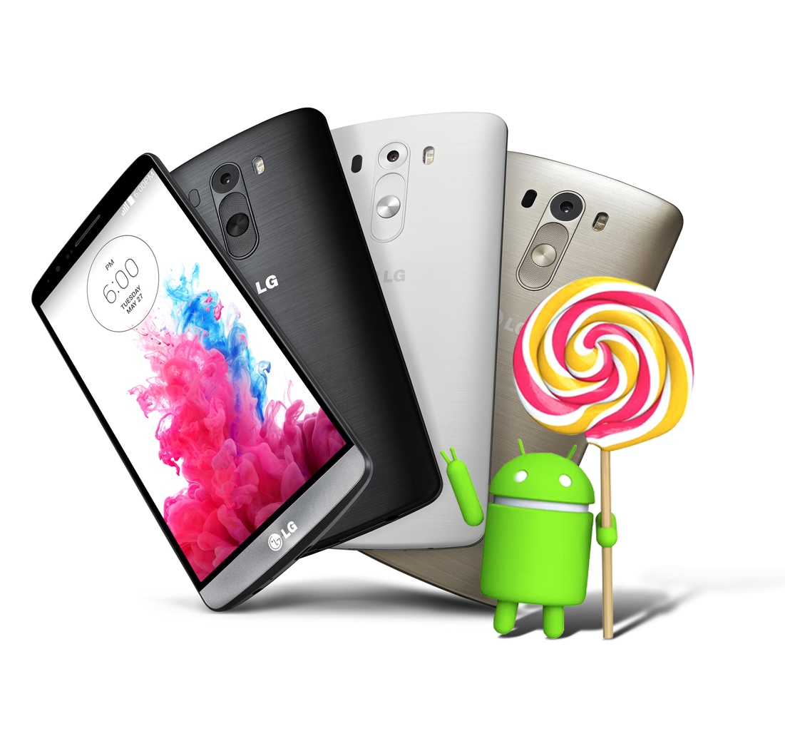 LG FIRST TO ROLL OUT ANDROID 5.0 LOLLIPOP UPGRADE | LG Global