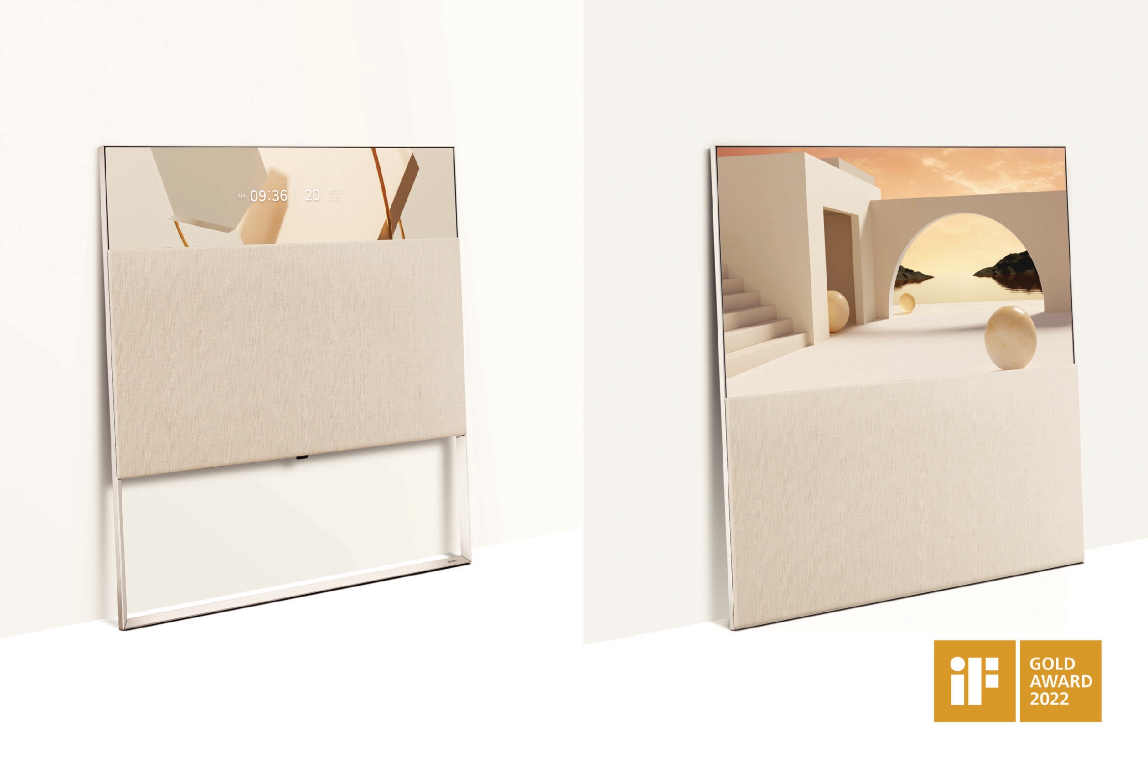 LG OLED Objet Collection Brings Home iF Gold Award for Design ...