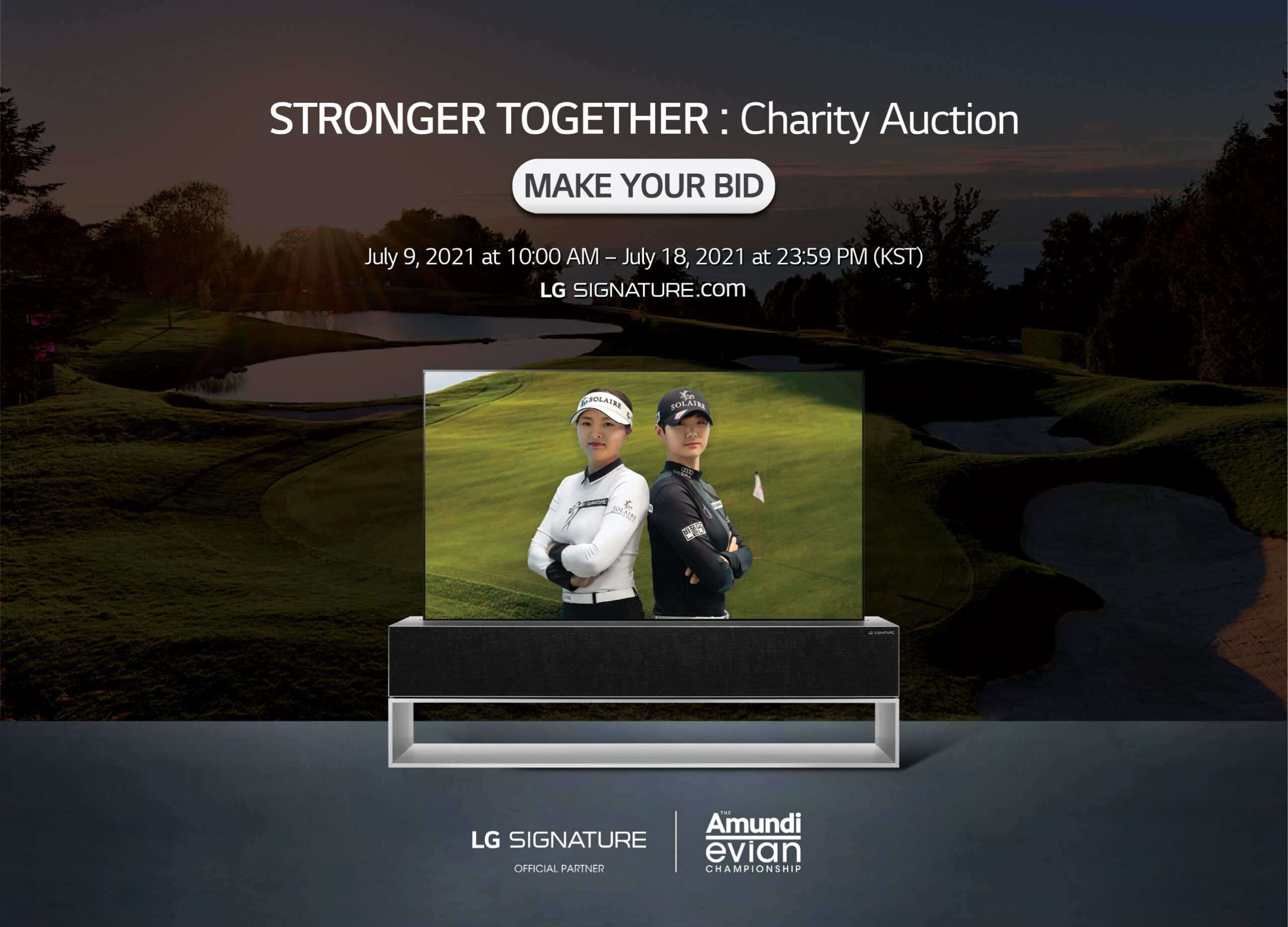 LG SIGNATURE Supports Worthy Cause with “STRONGER TOGETHER” Charity ...