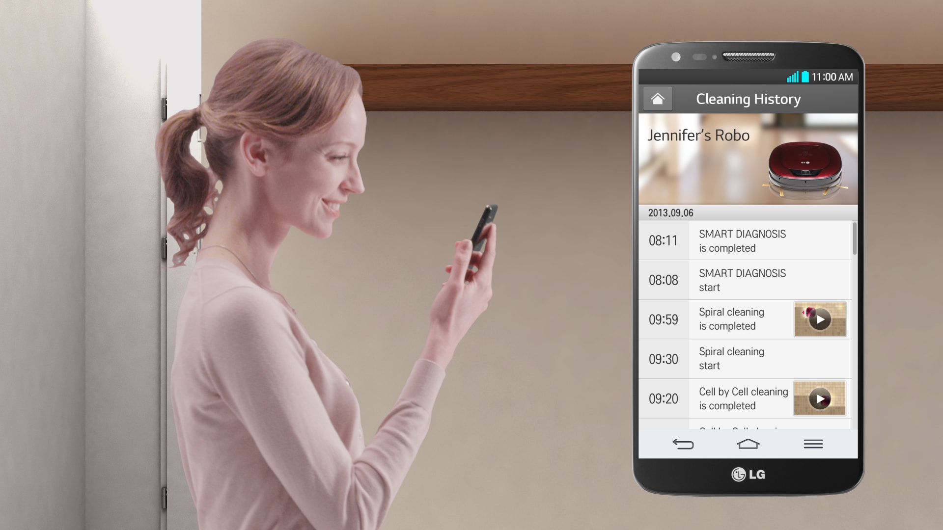 LG'S LATEST SMART HOM-BOT SQUARE SET TO IMPRESS AT CES 2014 | LG Global