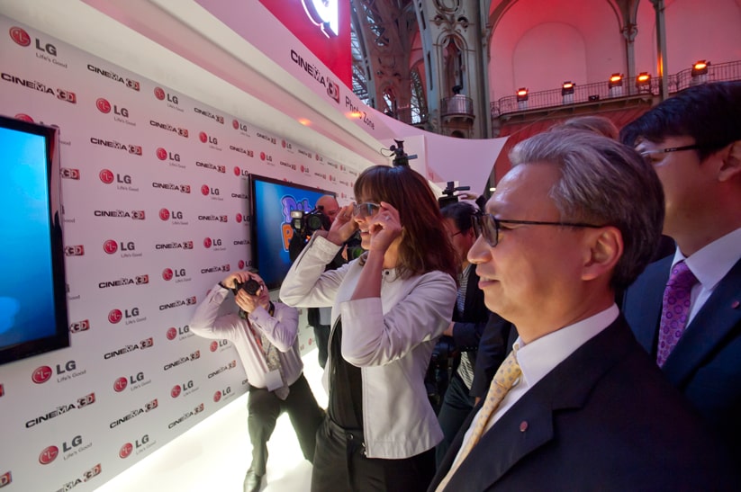 LG CINEMA 3D TV GETS RECORD-BREAKING LAUNCH IN PARIS’ LE GRAND PALAIS ...