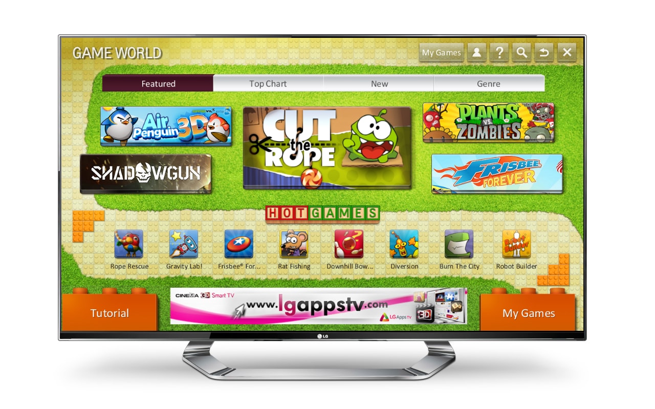 LG OPENS GAME WORLD FOR CONVENIENT ACCESS TO WIDE RANGE OF SMART TV ...