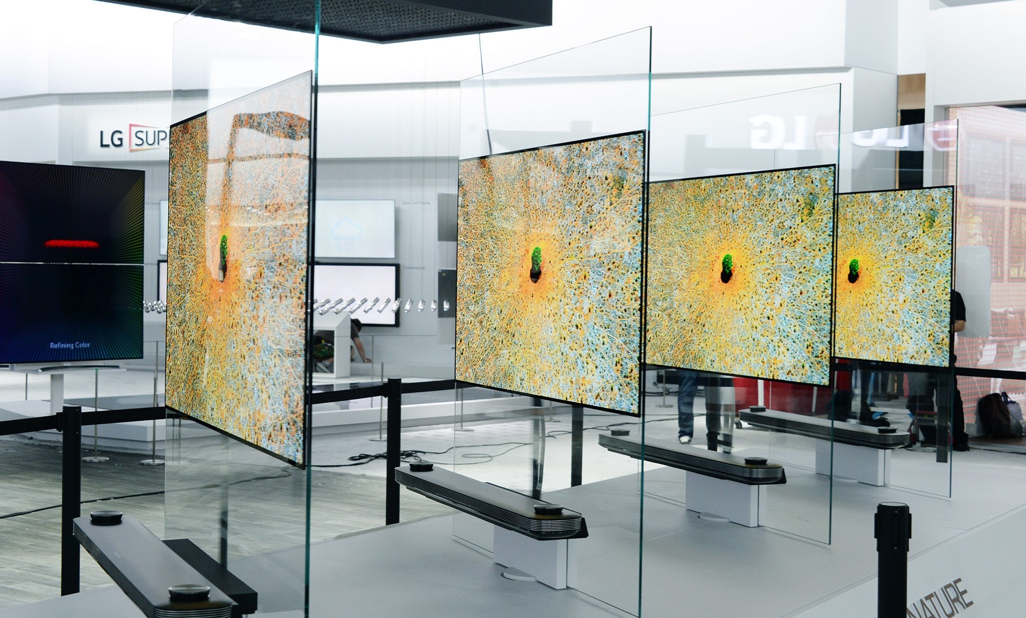 LG SIGNATURE OLED TV W PUSHES TV DESIGN INTO A NEW DIMENSION AT CES ...