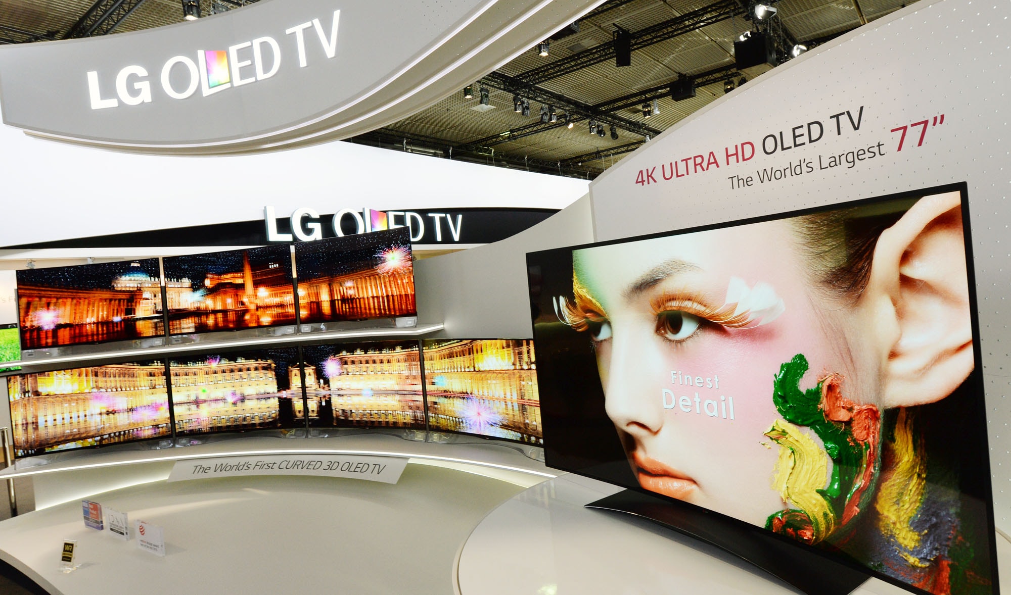 LG UNVEILS WORLD'S LARGEST ULTRA HD OLED TV | LG Global