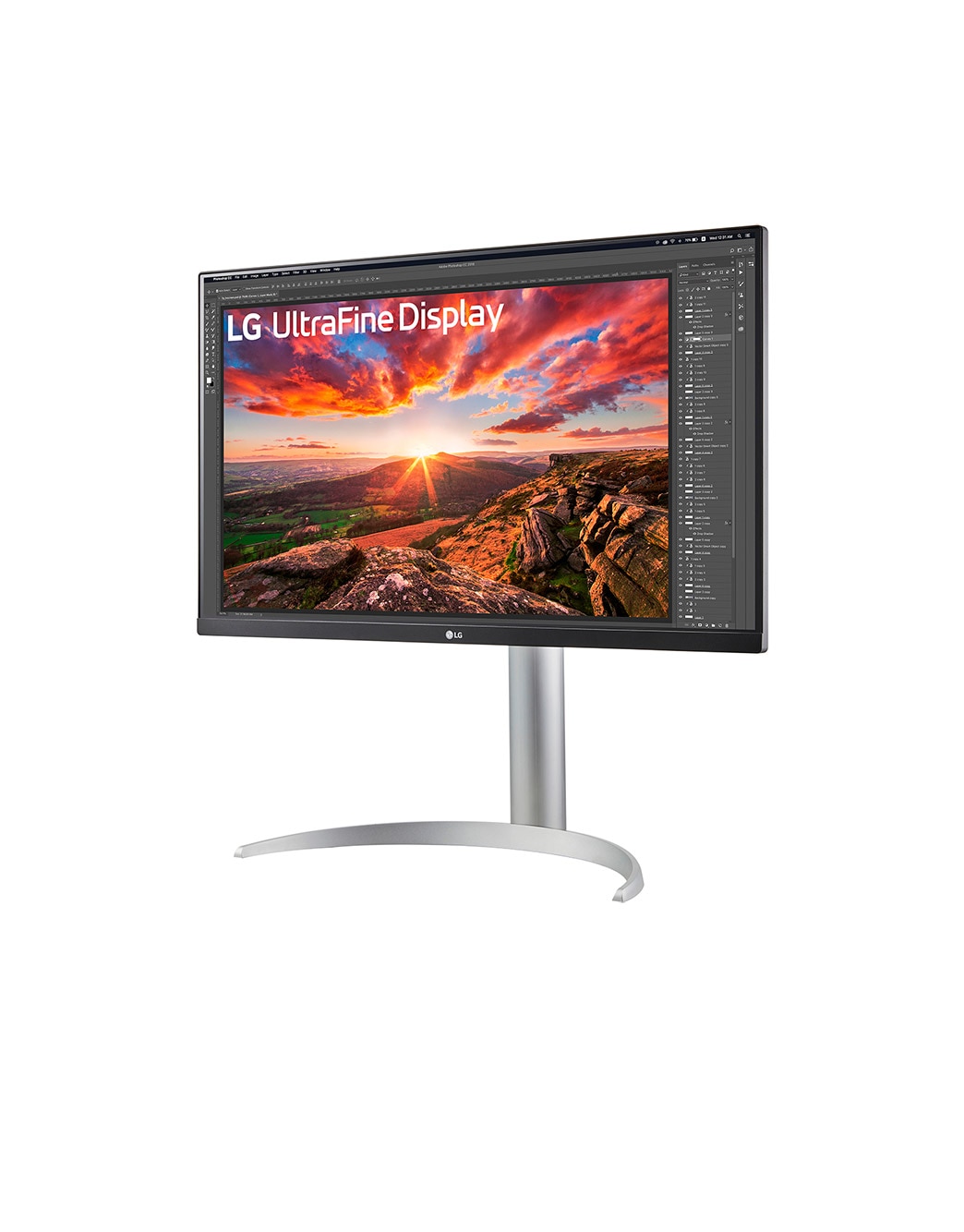 27 吋 UltraFine™ 4K 超高清 IPS 顯示器，配備 VESA DisplayHDR™ 400 - 27UP850K-W | LG HK