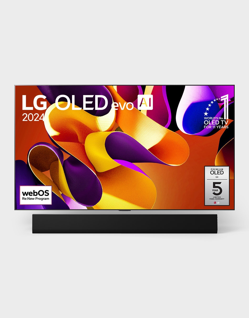 77 吋 LG OLED evo AI G4 4K 智能電視 2024 - oled77g4pca | LG 香港