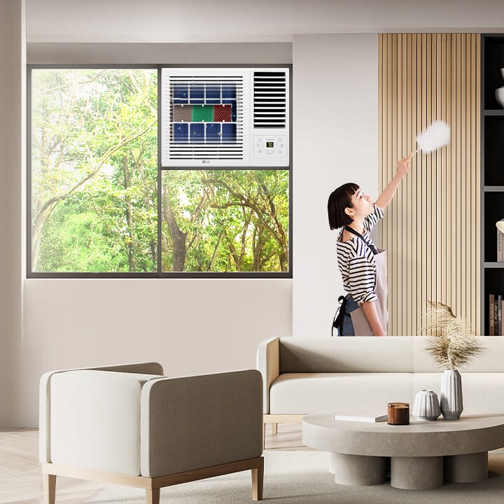LG Window Air Conditioner - W3NQ09RSAD0.AX6GAHK | LG HK_EN