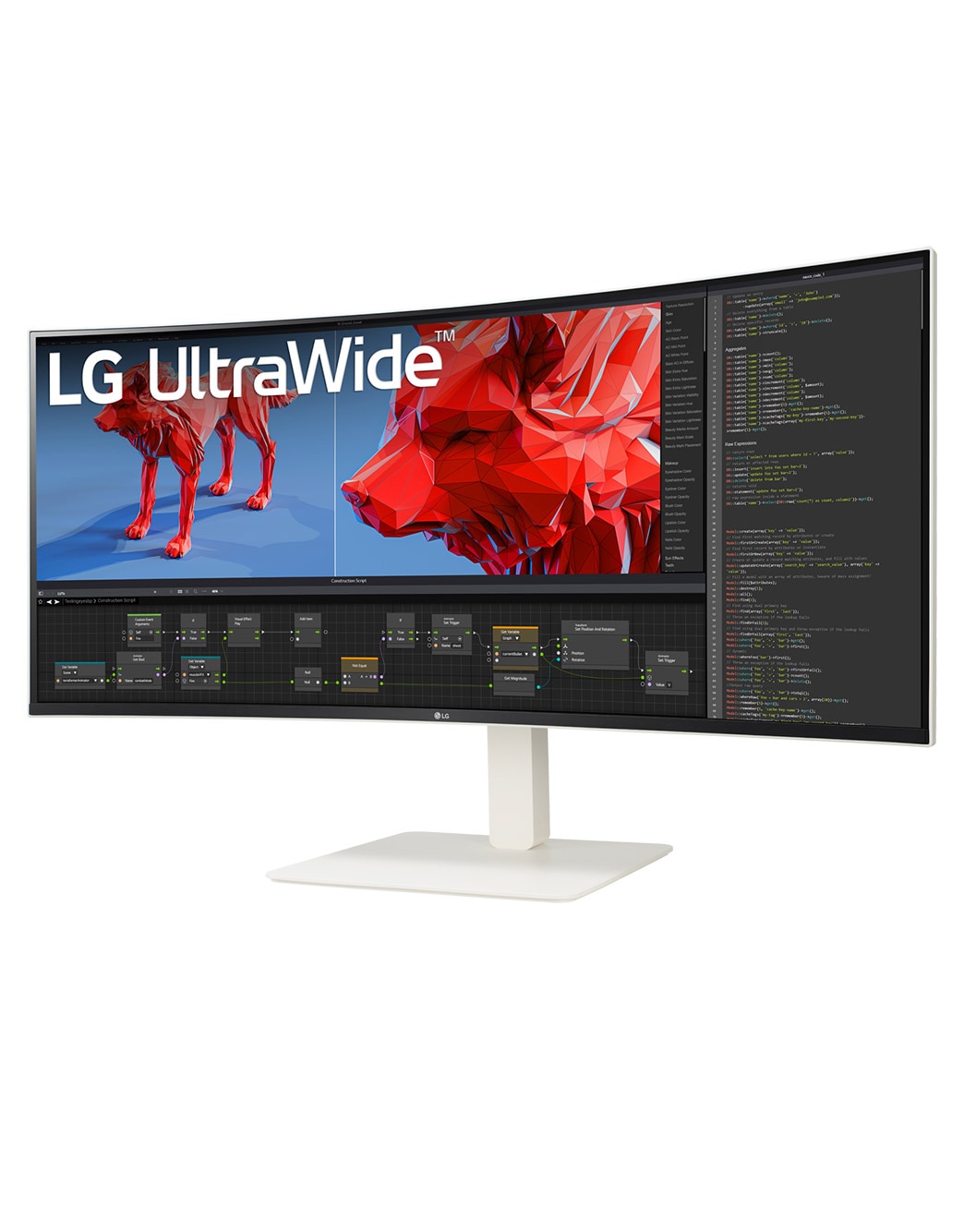 38" 21:9 UltraWide™ QHD+ Curved monitor - 38WR85QC-W | LG HK_EN
