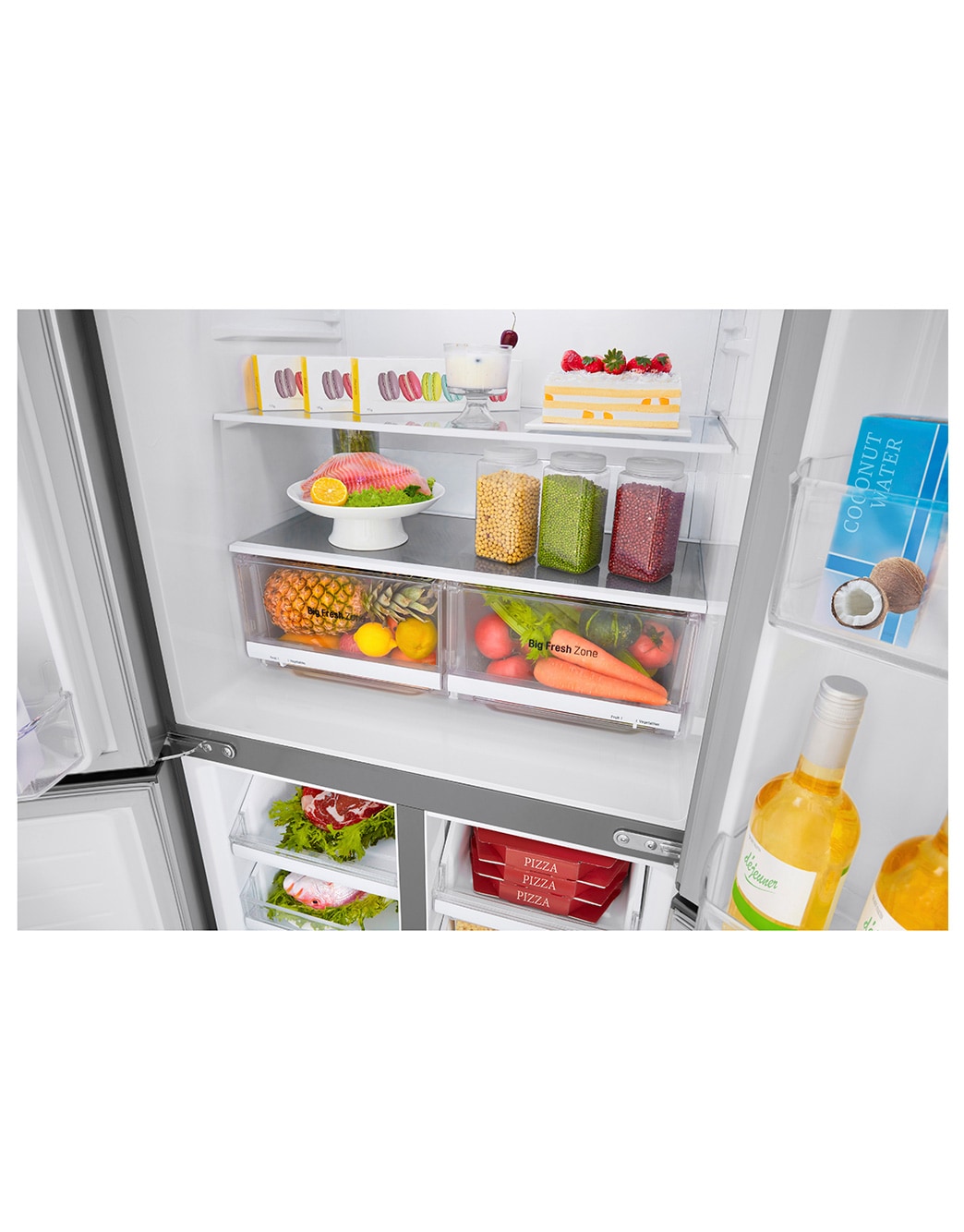 464L Slim French Door Fridge with Inverter Linear Compressor - F522S11 ...