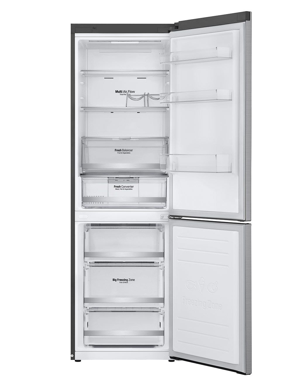 341L Bottom Freezer Refrigerator - M341S17 - M341S17 | LG HK_EN
