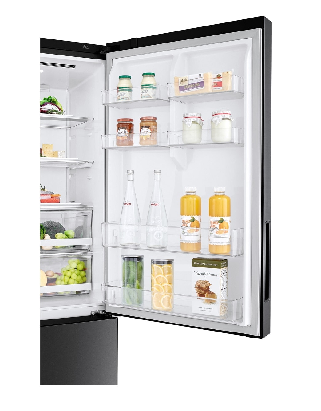 451L Bottom Freezer 2 Doors Refrigerator with Smart Inverter Compressor ...
