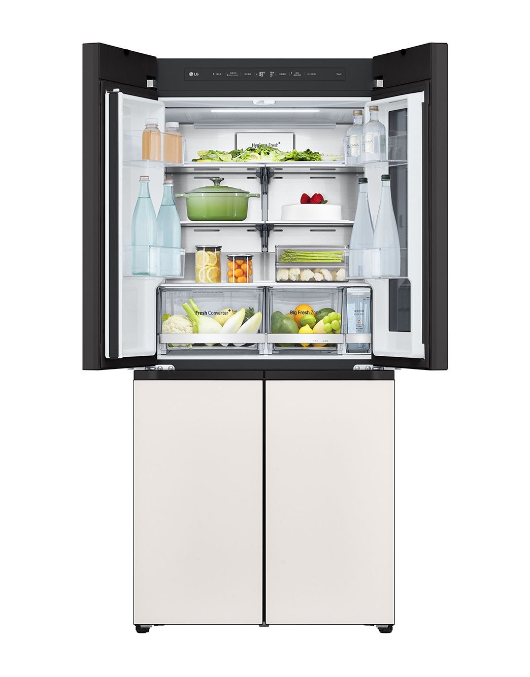 442L InstaView Door-in-Door™ Refrigerator - F554GBBV3B | LG Hong Kong