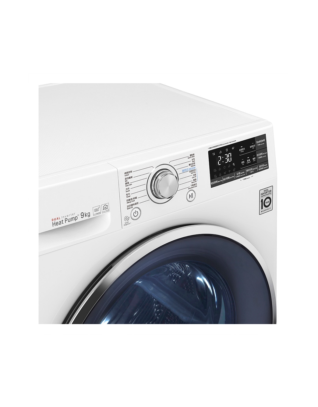 9KG Dual Inverter Heat Pump™ Dryer WF-DT90TW - WF-DT90TW | LG HK_EN