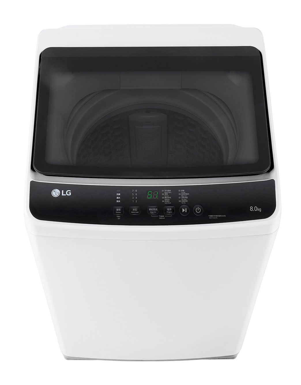 8KG 650rpm Top Load Washing Machine - T80WT | LG HK_EN