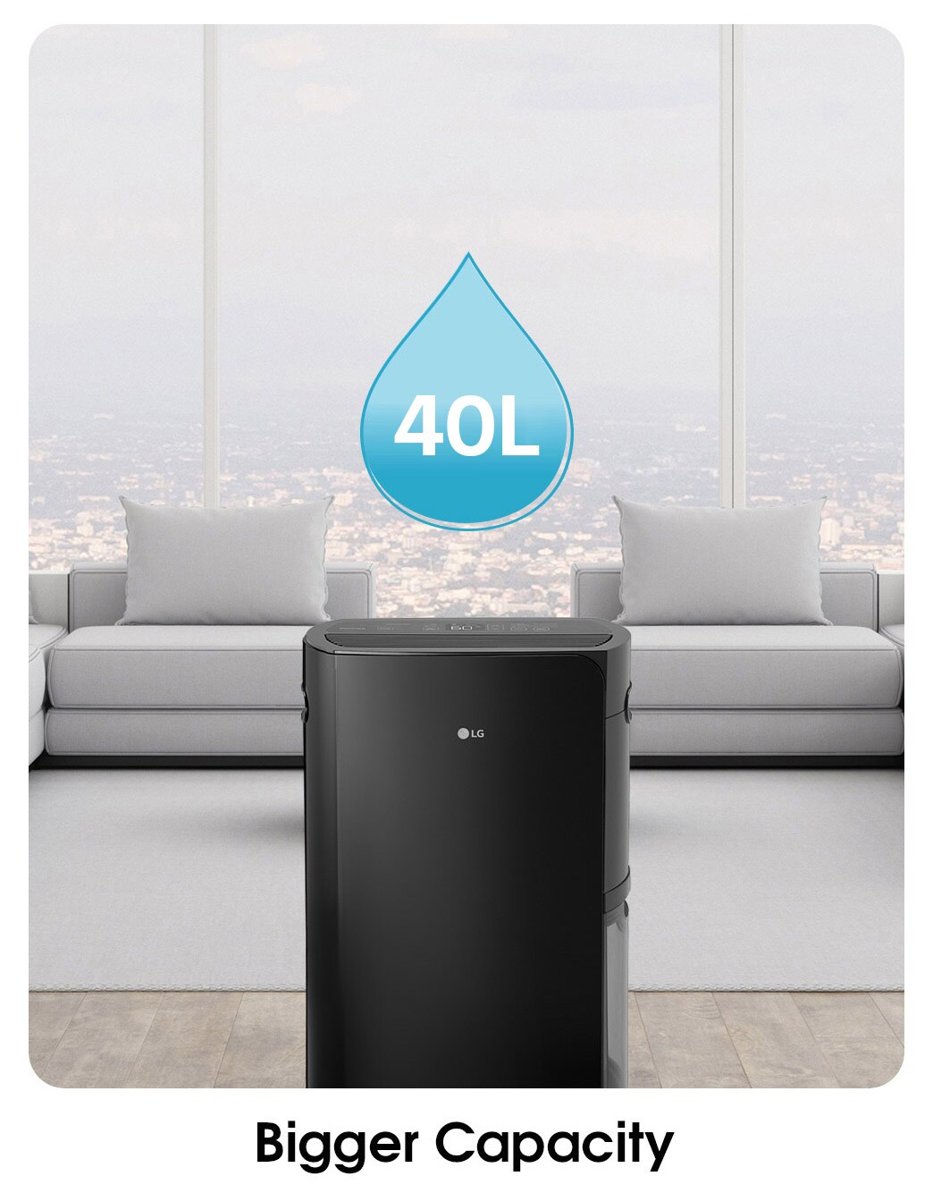 40L PuriCare Dehumidifier - WD25GVKF0 | LG HK_EN