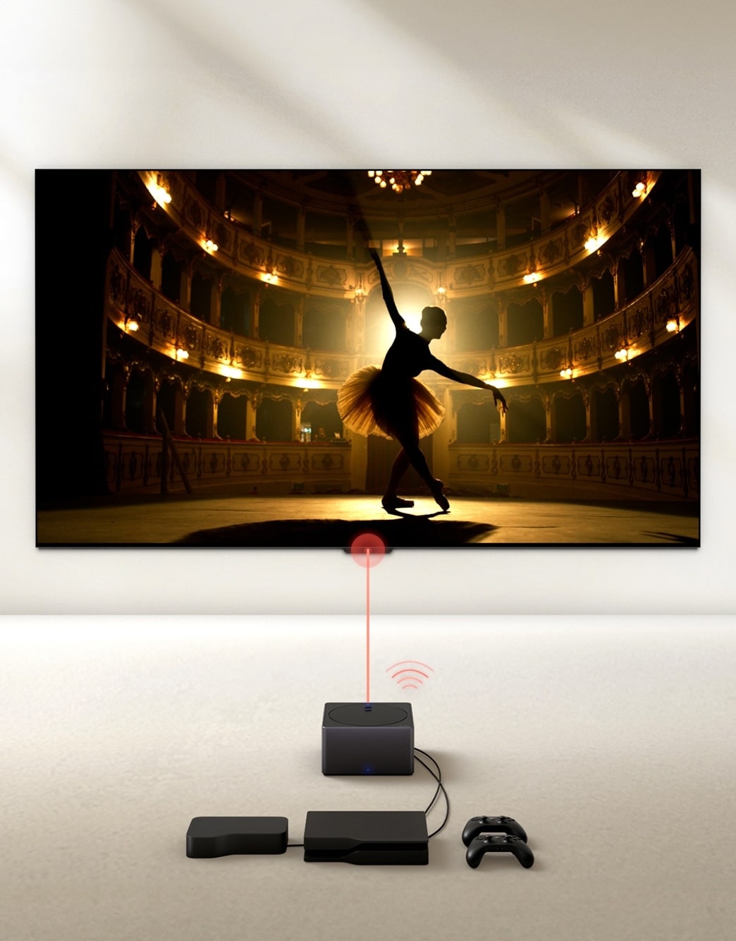 83 Inch LG OLED evo AI M4 World’s first True Wireless TV with 4K 144Hz ...