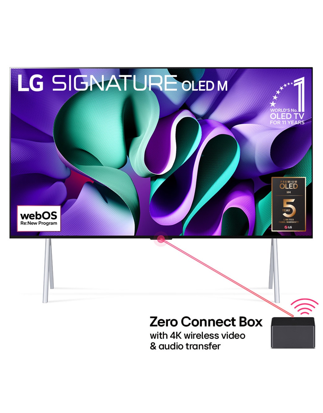 97 Inch LG SIGNATURE OLED M4 4K Smart TV - OLED97M4PCA | LG HK