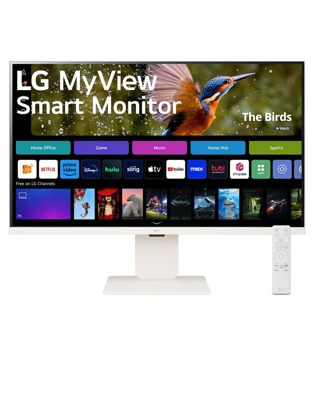 32” MyView 4K UHD IPS Smart Monitor with webOS - 32SR83U-W | LG HK